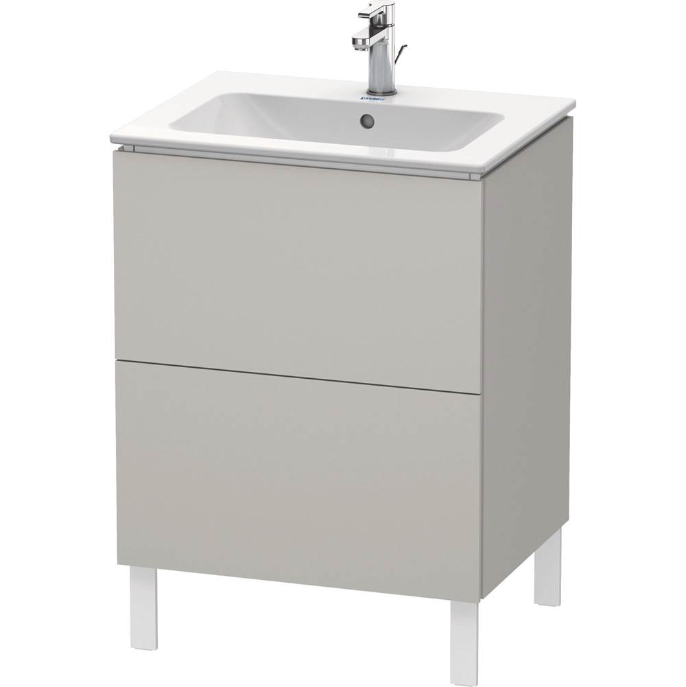 Duravit Duravit L-cube 24 3/8” Wall Mount Two Drawer Single Vanity ...