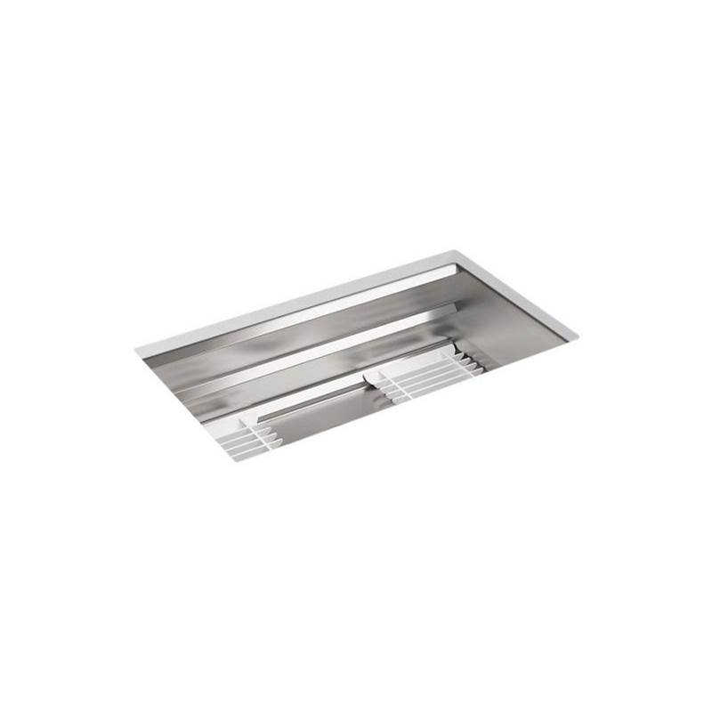 Kohler Prolific® 33” Undermount Single-bowl Workstation Kitchen Sink ...