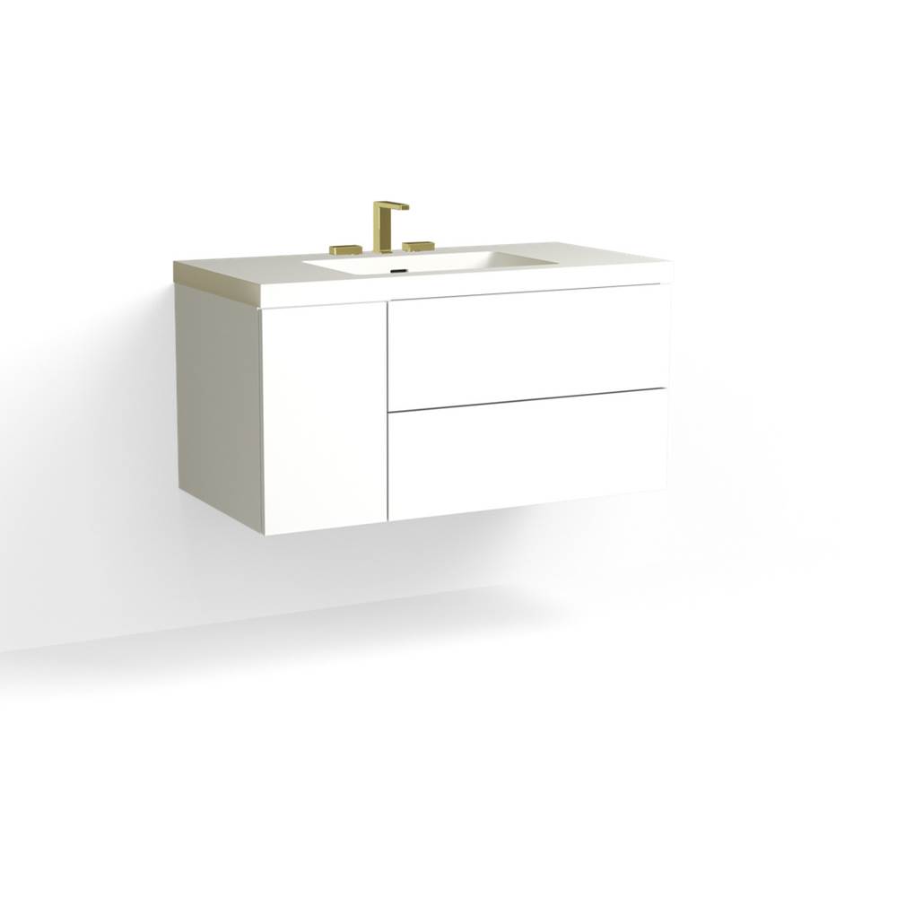 Furniture guild Avila Vanity, 42” Wide, 20” High In C1 | Studio41